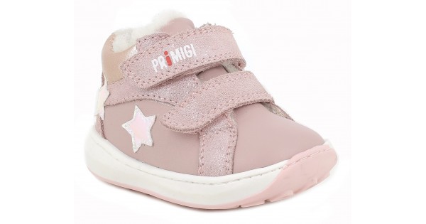 Ghete Primigi 6900300 Old Pink-Glitter Pink, Piele Naturala, Roz. Primigi