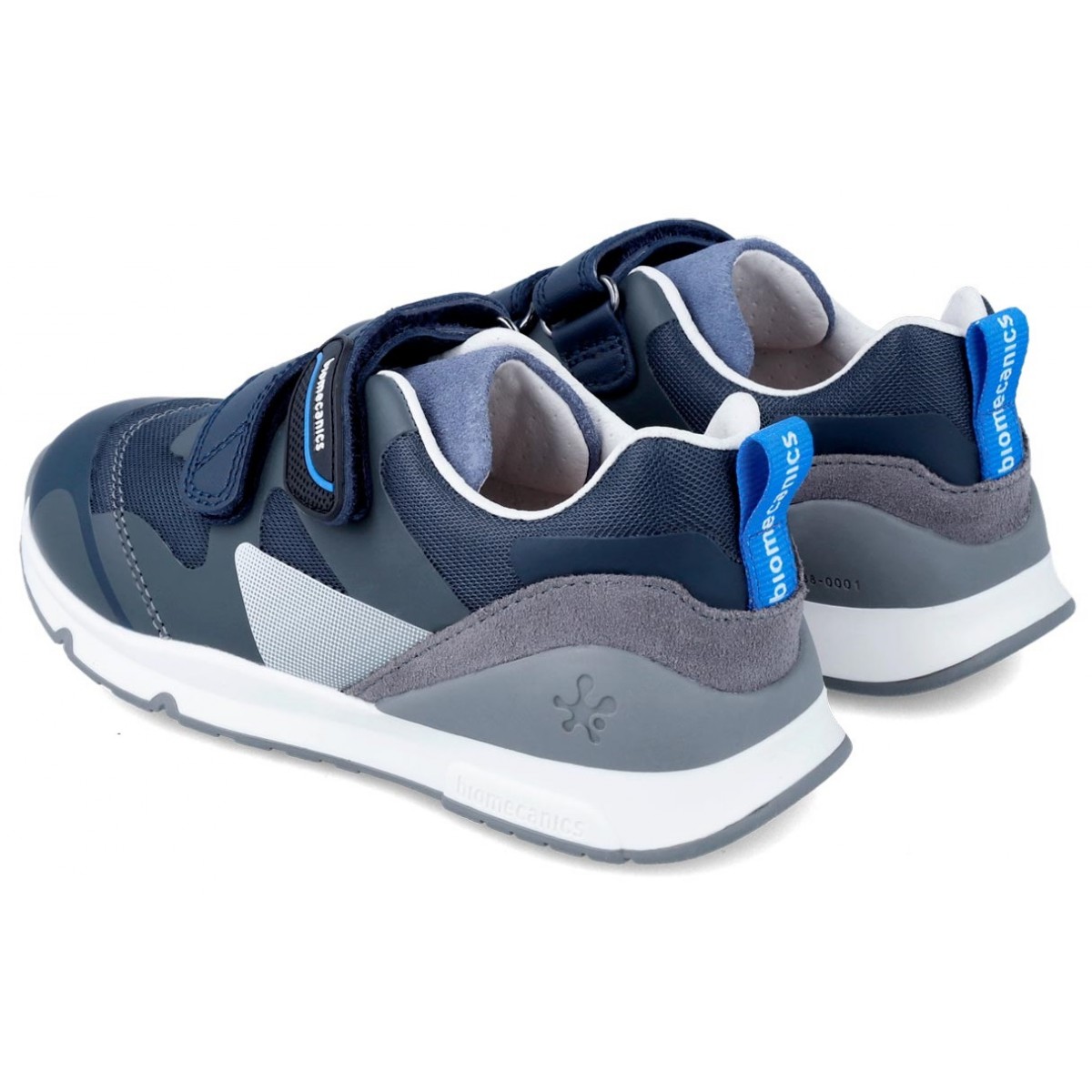 Sneakers Biomecanics 231243-A Rejilla Ocean, Copii, Piele Naturala ...