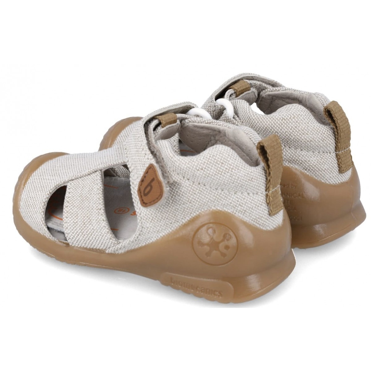 Sandale Biomecanics 242188-B Beige, Piele Naturala, Crem, Biomecanics