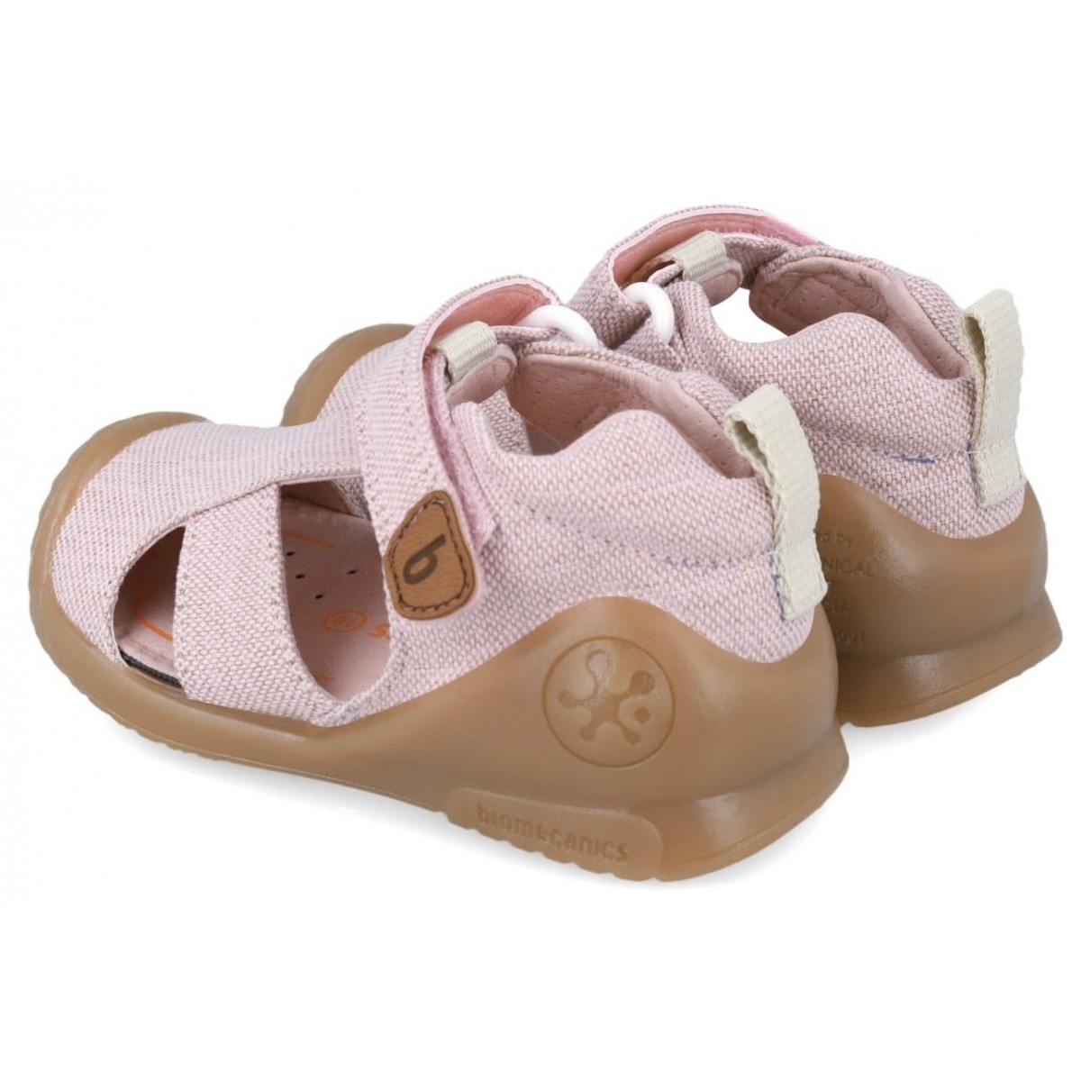 Sandale Biomecanics 242188-D Rosa, Piele Naturala, Roz, Biomecanics