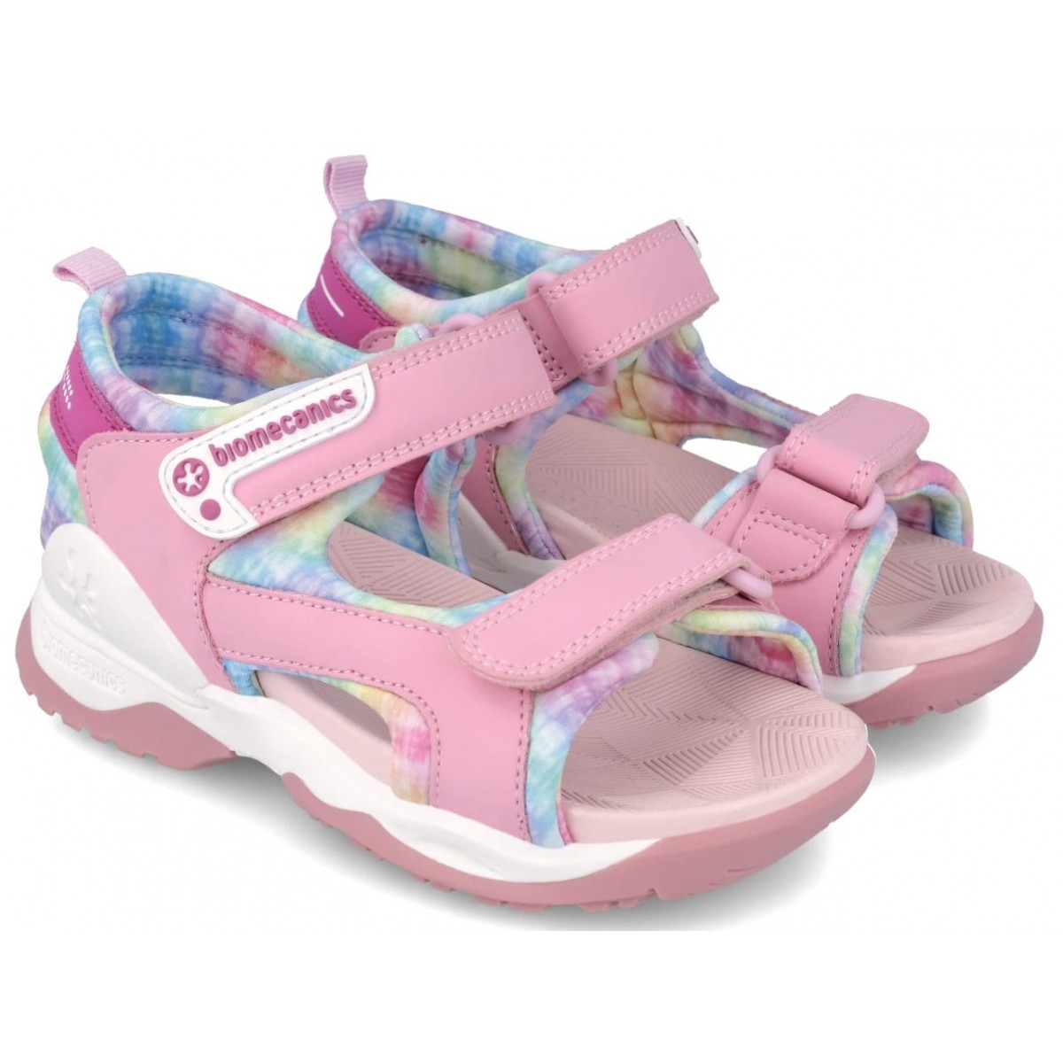Sandale Biomecanics 242284-B Candy. Copii, Piele Naturala, Roz, Biomecanics