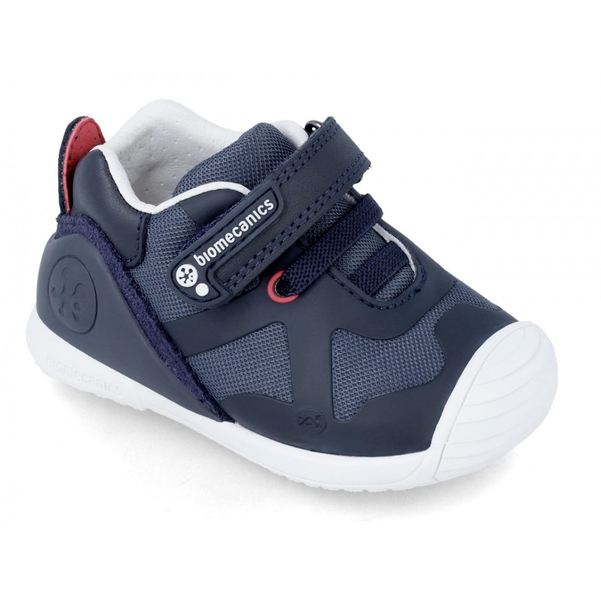 Sneakers Biomecanics 221003-A Rejilla Azul Marino Copii, Piele Naturala ...