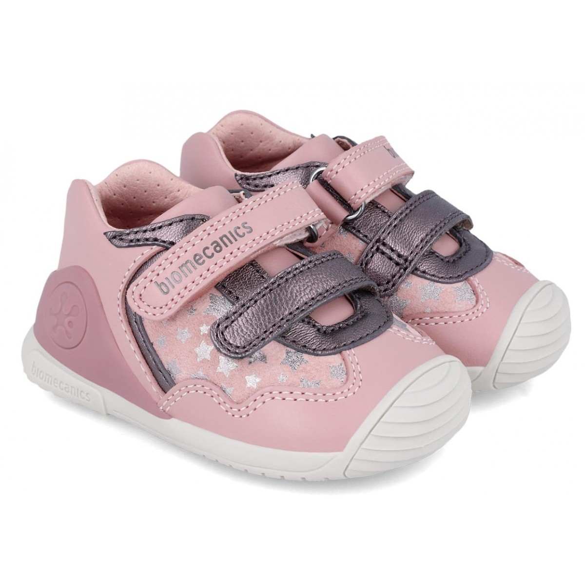 Sneakers Biomecanics 241103-B159 Sauvage Kiss Copii, Piele naturala ...