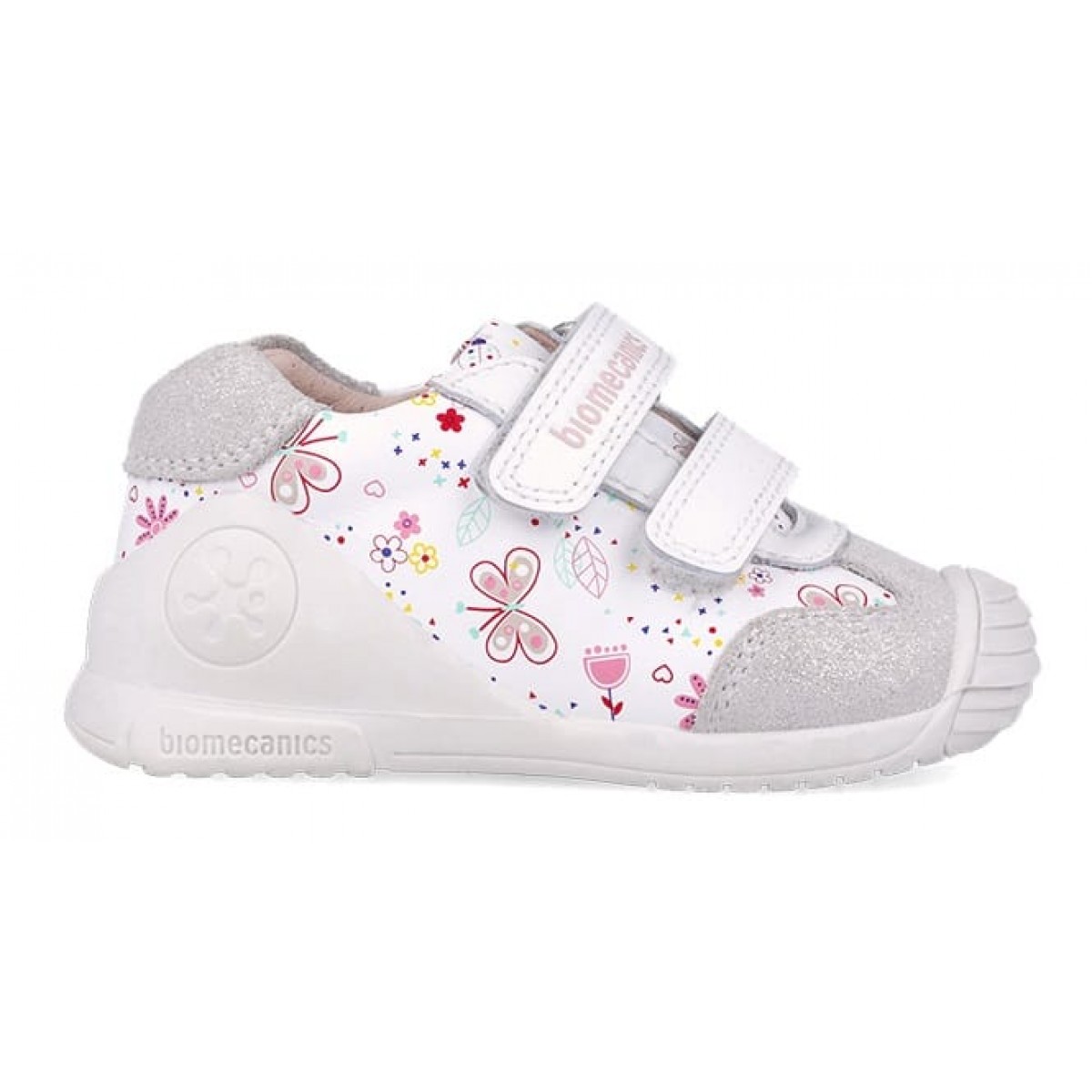 Sneakers Biomecanics 252100-B050 Sauvage Blanco Copii, Piele naturala ...