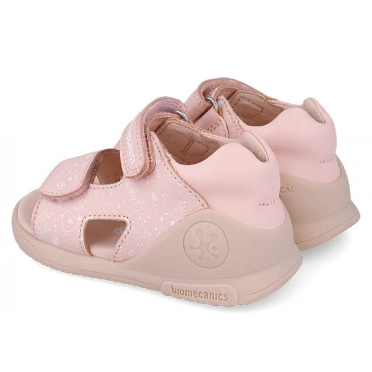 Sandale Biomecanics 252143-A032 Sauvage Rosa Copii, Piele Naturala, Roz ...