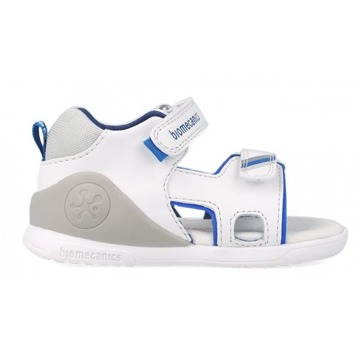 Sandale Biomecanics 252147-B050 Napa Blanco. Copii, Piele Naturala, Alb ...