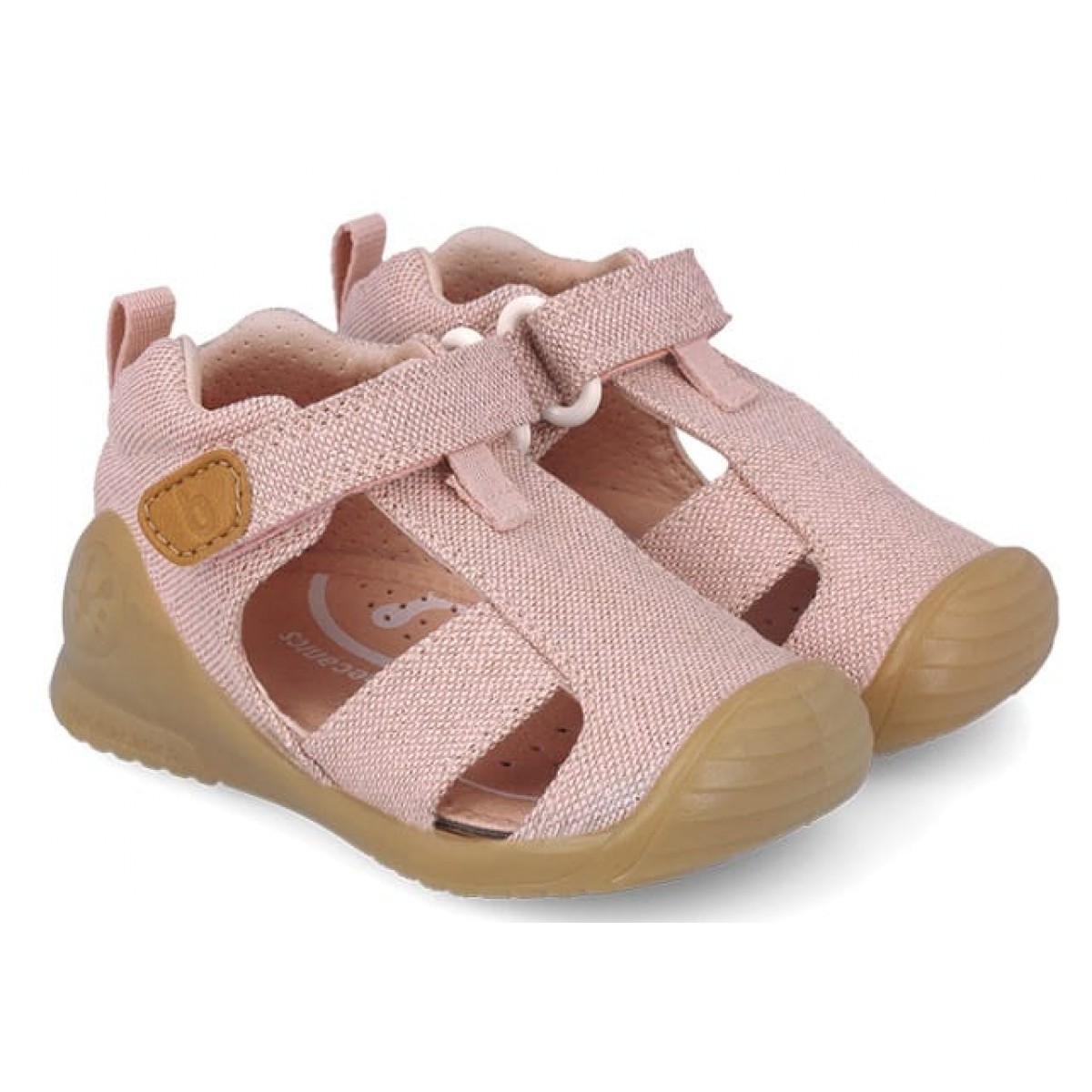 Sandale Biomecanics 252181-B032 Lurex Rosa. Copii, Piele Naturala, Roz ...