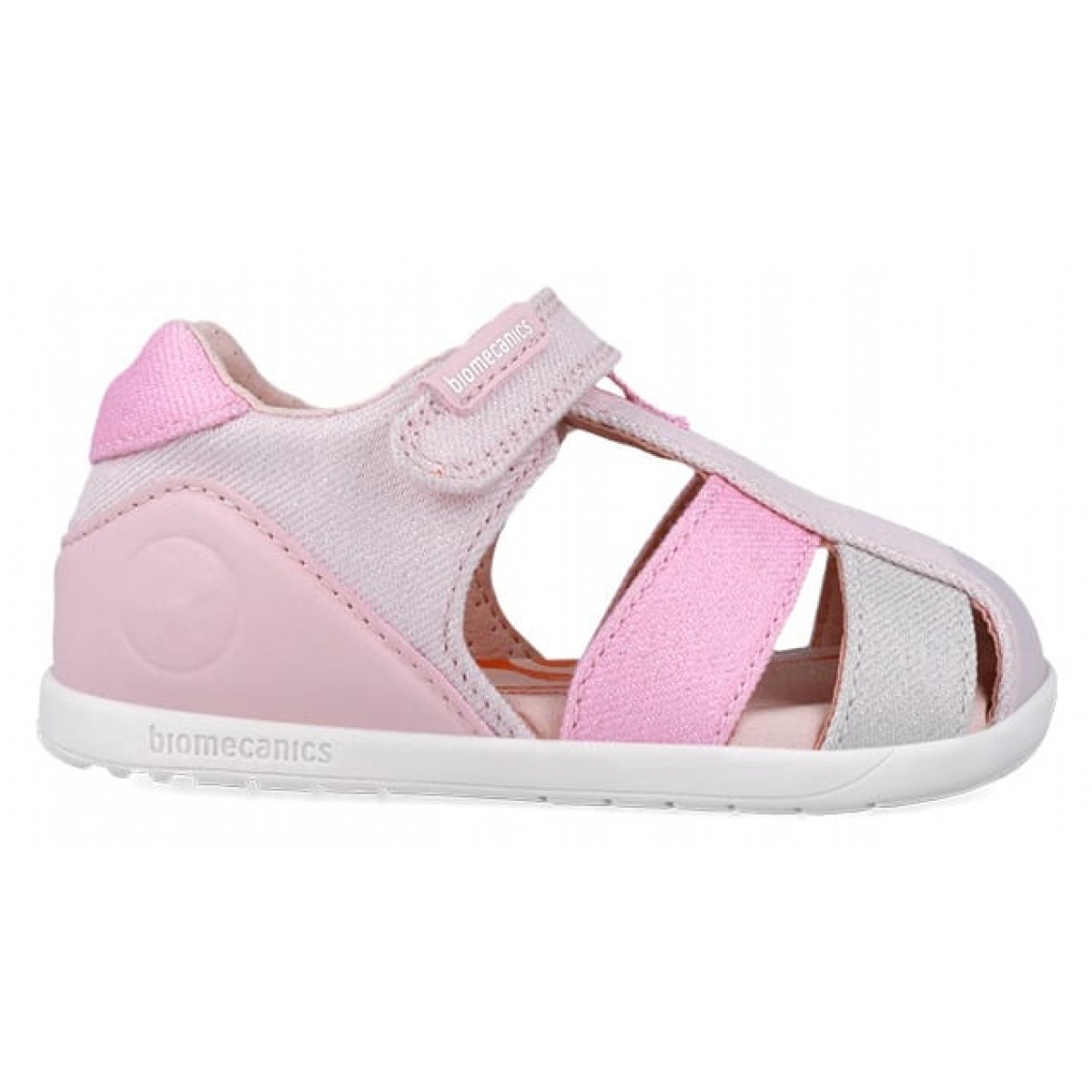 Sandale Biomecanics 252192-B032 Lurex Rosa. Copii, Piele Naturala, Roz ...