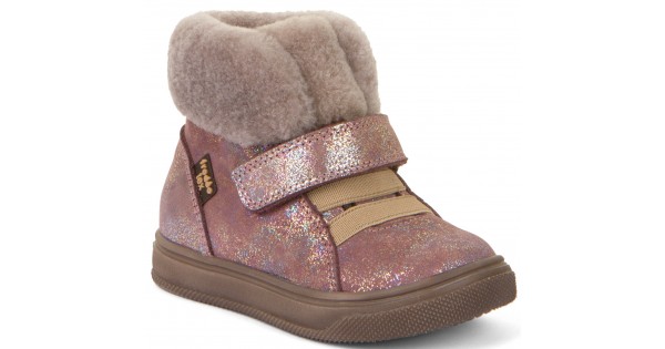 Ghete impermeabile Froddo Basco Tex G2110127-2 Pink Shine, Copii, Piele ...