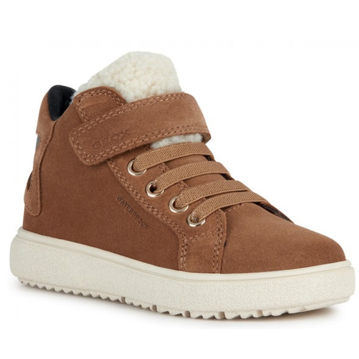 Ghete impermeabile Geox J Theleven Girl Wpf J36Hyc 022Bh C6627 Whisky ...