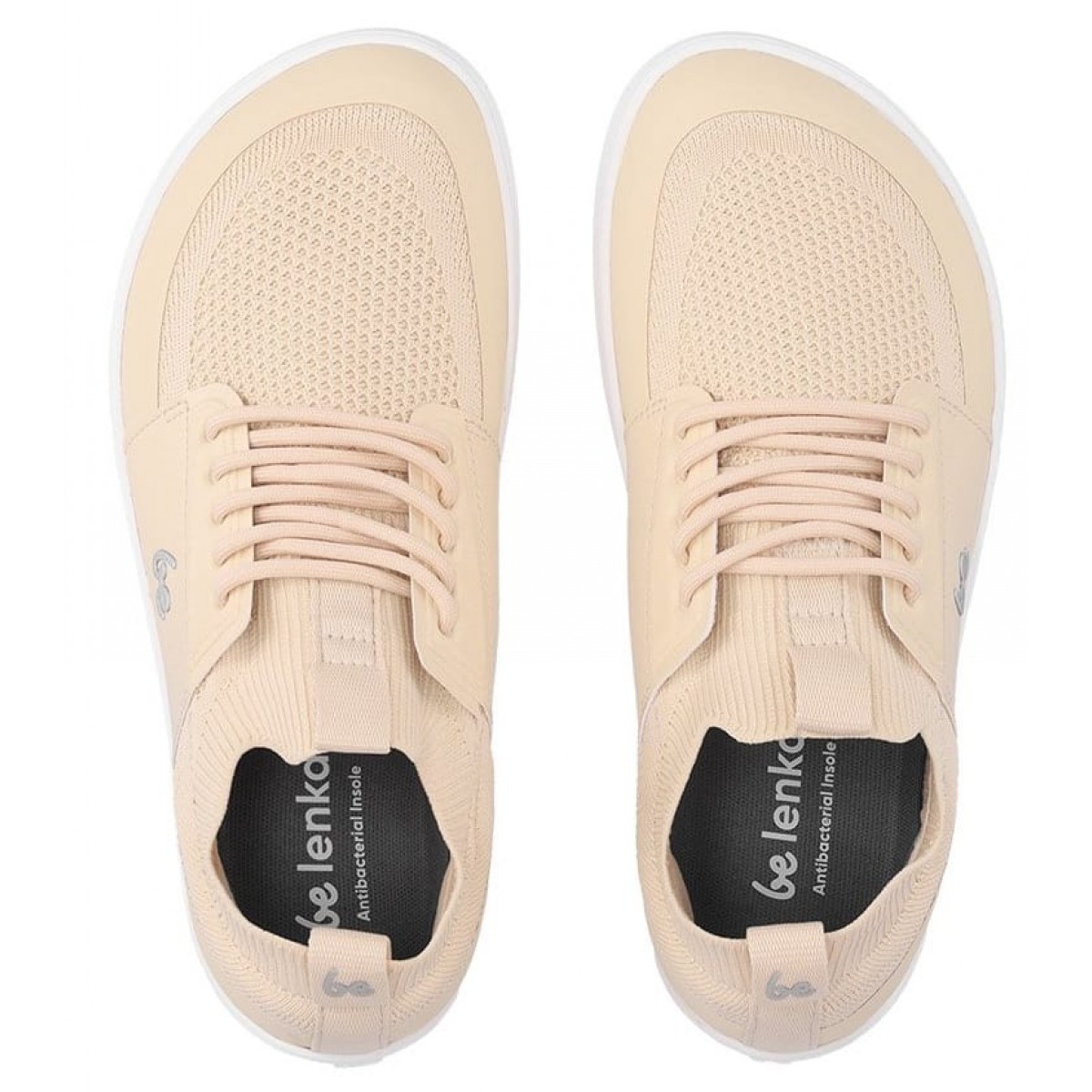 Sneakers Barefoot Be Lenka Swift Beige Cream, Adulti, Piele Naturala ...
