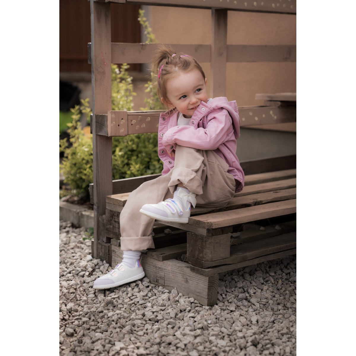 Sneakers barefoot Be Lenka Energise Preschool White Iridescent, Copii ...