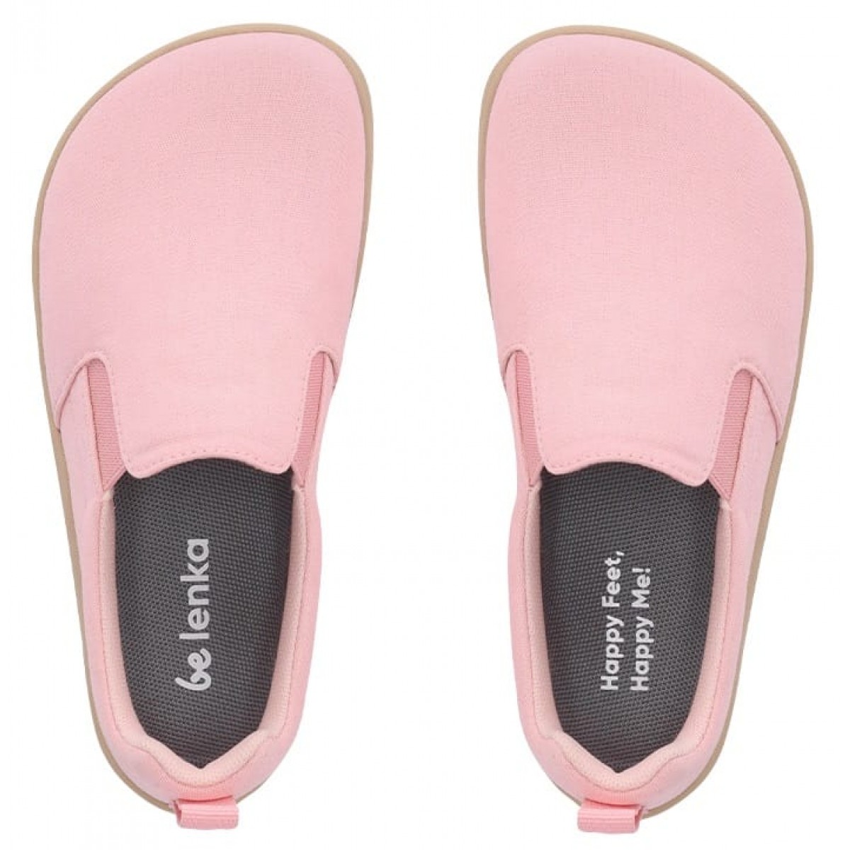 Mocasini barefoot Be Lenka Aura Preschool Cotton Candy Pink, Copii ...